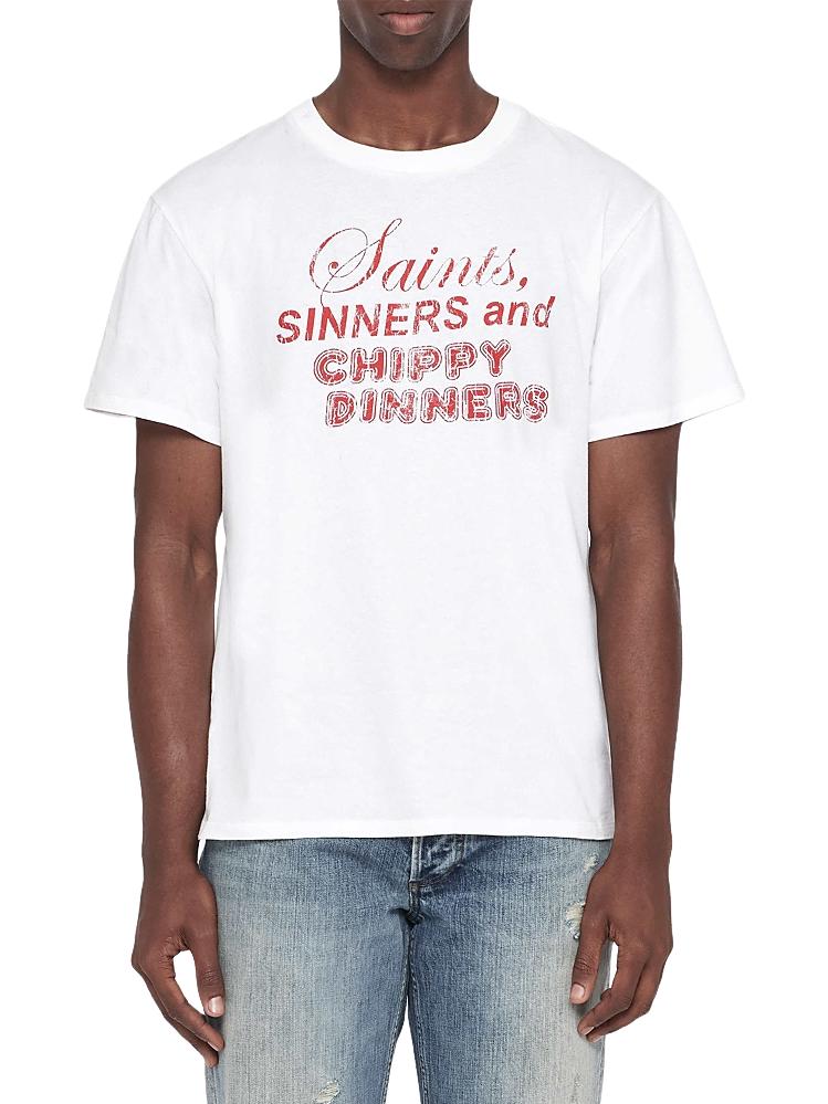 ALLSAINTS chippy dinners cotton crewneck t-shirt